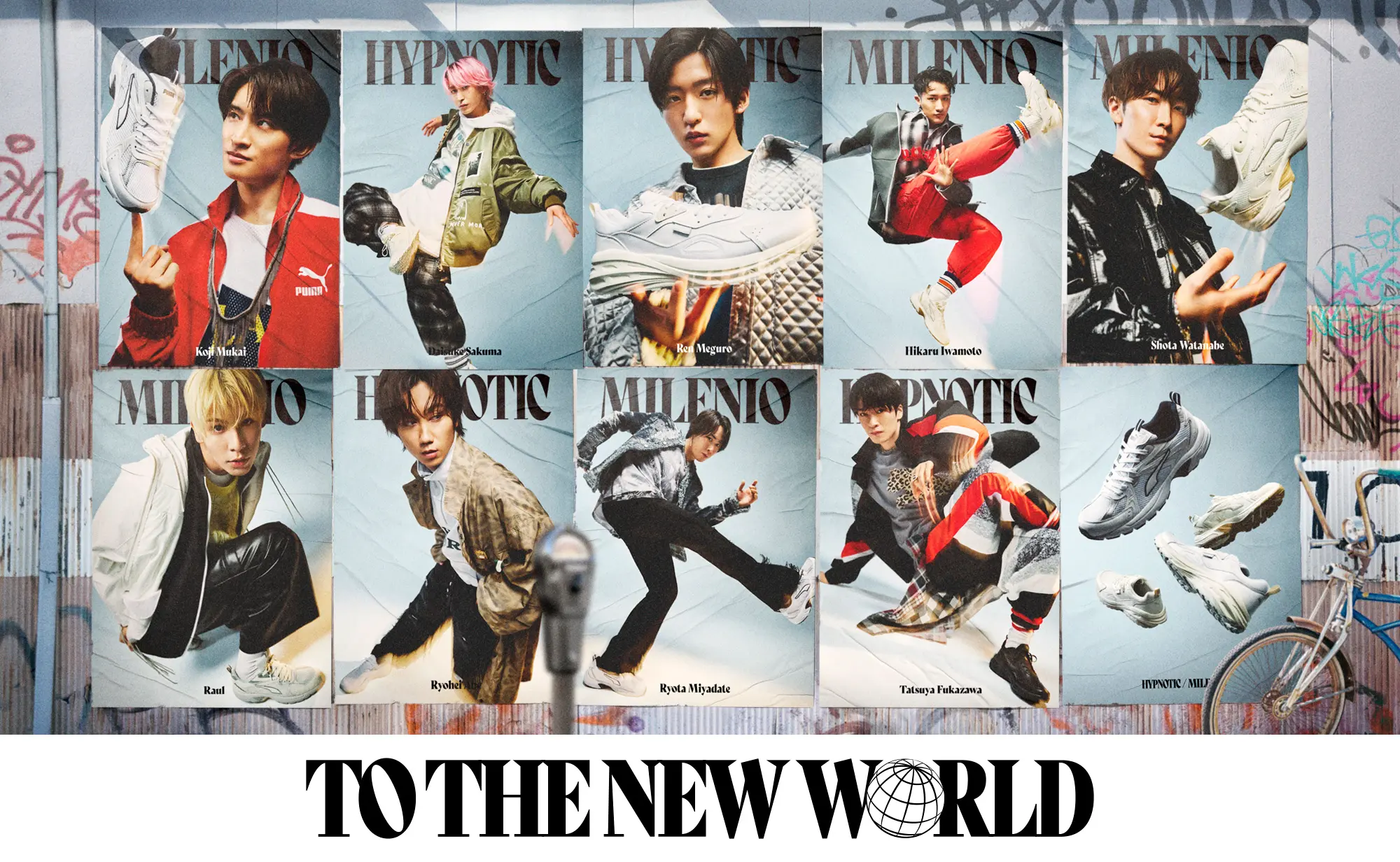 PUMA with Snow Man | TO THE NEW WORLD